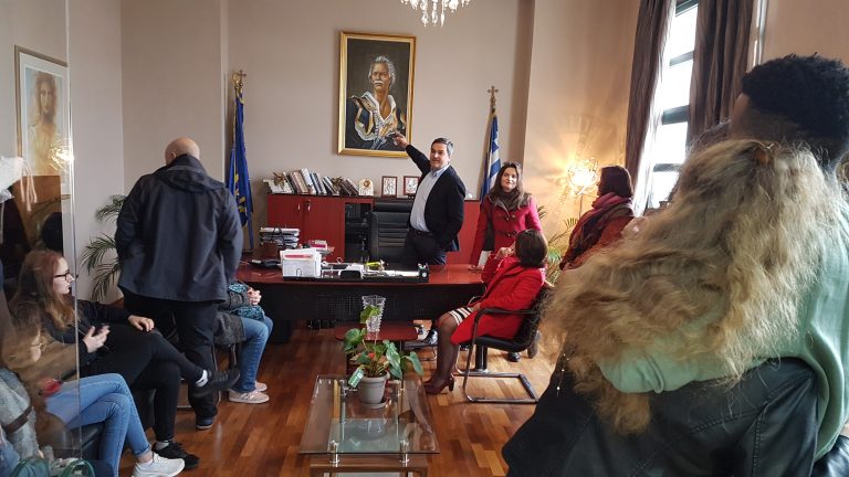 Επίσκεψη Γάλλων Μαθητών Λυκείου στο Δημαρχείο του Δήμου Εμμανουήλ Παππά ...